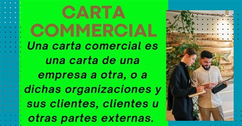 ¿qué Es Una Carta Comercial Funciones De Carta Commercial