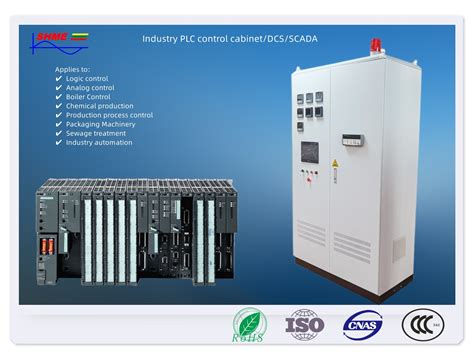 PLC Control Panel PLC Programming For Industrial Automation With HMI China PLC Control Panel