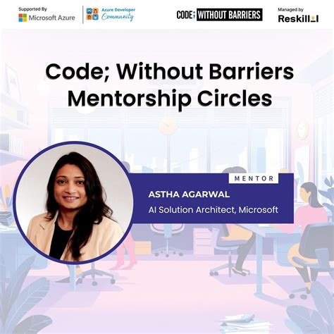 codewithoutbarriers womenintech mentorship inclusion