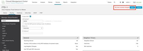 Configure EBGP With Loopback Interface On Secure Firewall Cisco