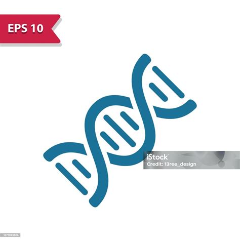 Dna Icon Dna Strand Double Helix Stock Illustration Download Image