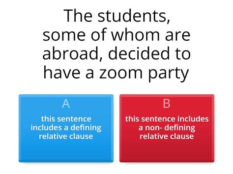 4 Roadmap B2 Defining And Non Defining Relative Clauses Quiz
