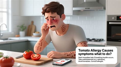 Sudden Tomato Allergy Causes Symptoms What To Do