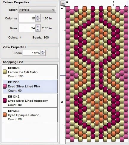 Imaginesque Beading Peyote Stitch Pattern 54