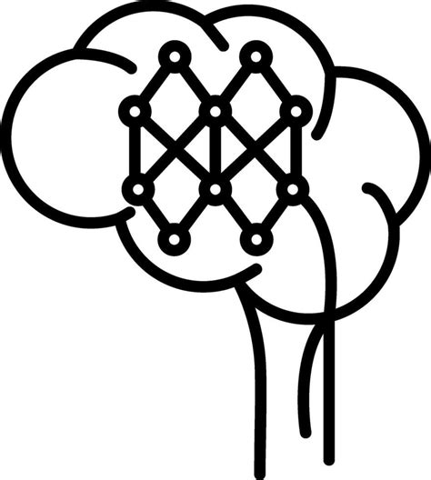 Neural Circuit Line Icon Design Element 53496467 Vector Art At Vecteezy