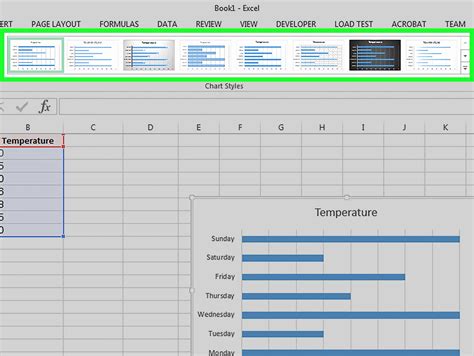 Excel Bar Graph Template Shooters Journal