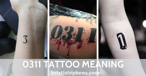 0311 Tattoo Meaning Exploring Its Magical Symbolism
