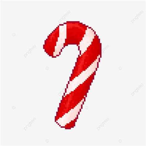 Christmas Stick Candy Pixel Illustration Candy Sticks Christmas Stick Candy Candy Png