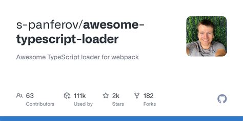 github s panferov awesome typescript loader awesome typescript