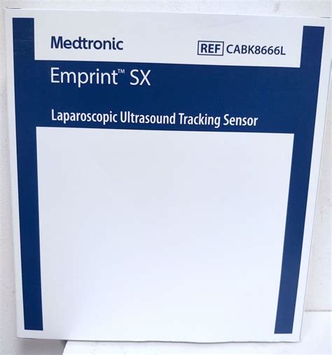 New Medtronic Cabk8666l Emprint Sx Laparoscopic Ultrasound Tracking Sensor Expired 2024 09