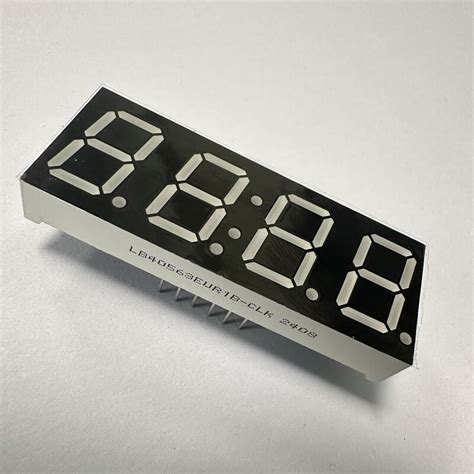 Blue 4 Digit 14 2mm 7 Segment Led Display Common Anode For Temperature Control