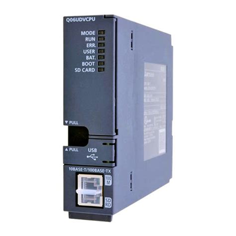 Q06udvcpu Plc Melsec Q Series Sequencer Cpu Universal Model