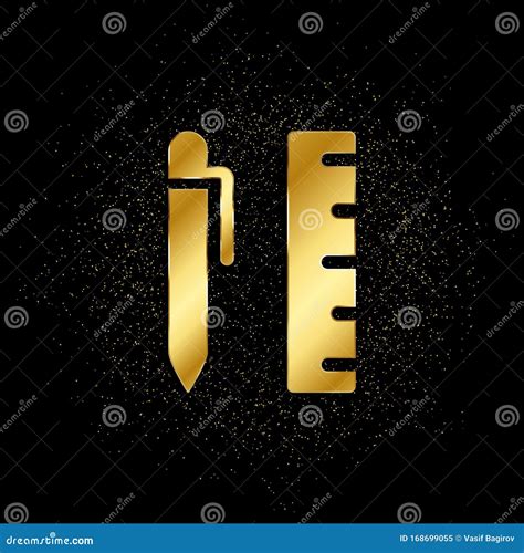 Ballpeen Ruler Scale Icon Vector Simple Element Illustration From