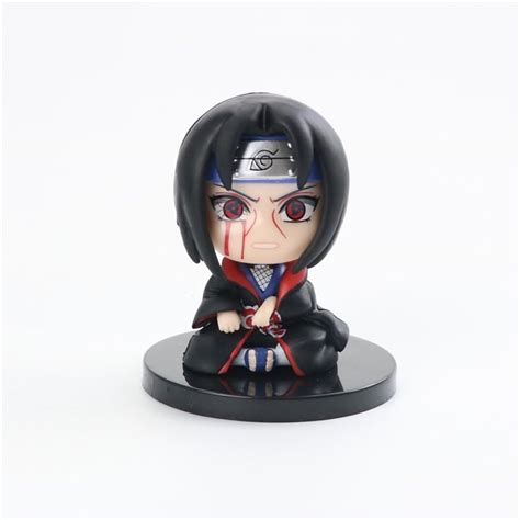 Anime Naruto Uchiha İtachi Oturan Mini Figür Bakmakistersen Karakter