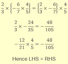 Rational Numbers Class 8th Revision Notes For Maths Chapter 1 By