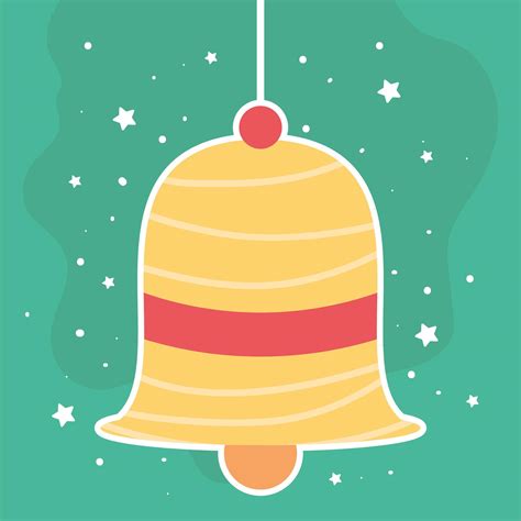 Christmas Bell Decoration 4629775 Vector Art At Vecteezy