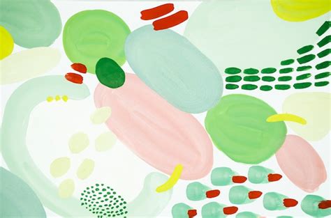 빨간색과 초록색 추상 회화 무료 사진