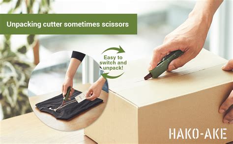 Amazon.com : KOKUYO 2-Way Portable Scissors, HAKO-AKE Compact Pocket Size Travel Scissors ...