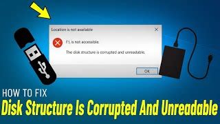 Fix The Disk Structure Is Corrupted And Unreadable Cap Trong Nam How To Mp3 Mp4 Download