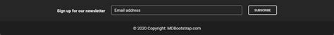 Github Mdbootstrapbootstrap Footer The Ultimate Collection Of Responsive Footers Built With