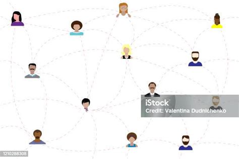 네트워크 개념 사회적 연결 문화 교류 또는 성별 의사 소통의 개념 벡터 그림입니다 공동체에 대한 스톡 벡터 아트 및 기타 이미지 공동체 남자 남자 사업가 Istock
