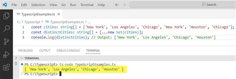 How To Get Distinct Values From An Array In Typescript