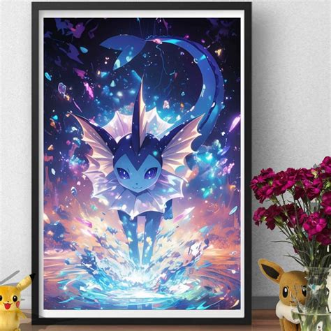 Vaporeon Fan Art Etsy