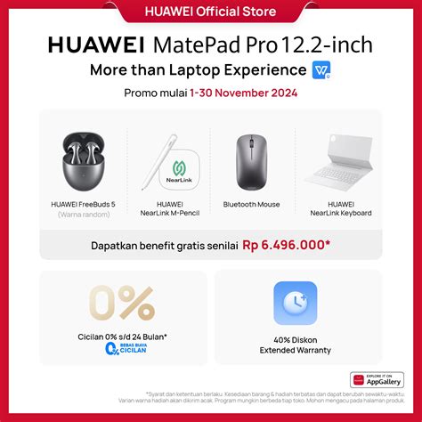 Promo Baru Huawei Matepad Pro 12 2 Inch Tablet Pc Level Wps Ultra Bright Oled Papermatte