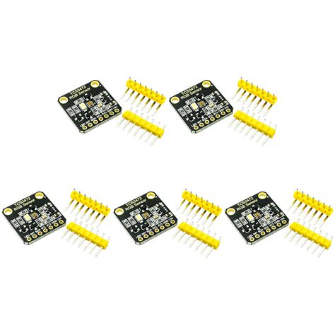 5uds Módulo De Reconocimiento De Sensor De Color Rgb Tcs34725 Iic Para Arduino Stm32 Cuadrado