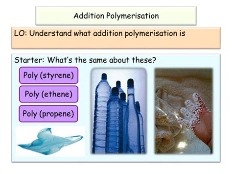 New Aqa Gcse Chemistry Addition Polymerisation Teaching Resources