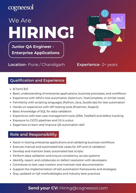 Wearehiring Openpositions Qaengineer Techcareers Reimaginereinvent