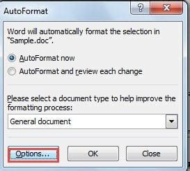 How To Quickly Format Your Word Document Via AutoFormat Feature