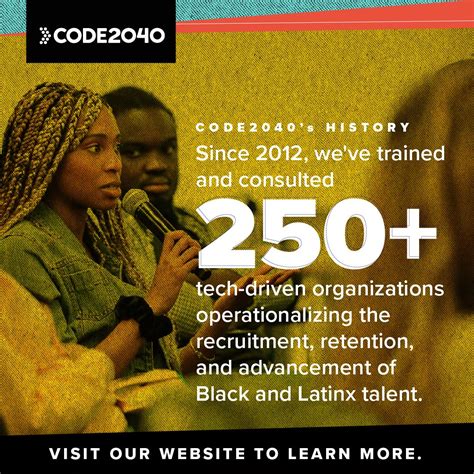 Code2040 On Linkedin Code2040 Blacktech Latinx Afrotech