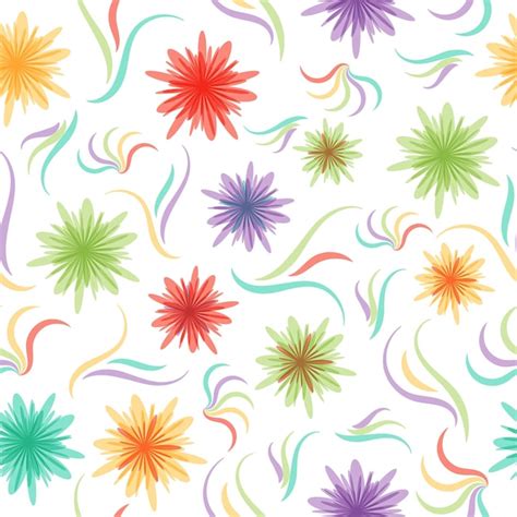 Patterns Seamless Background Floral Et Illustration Vectorielle De