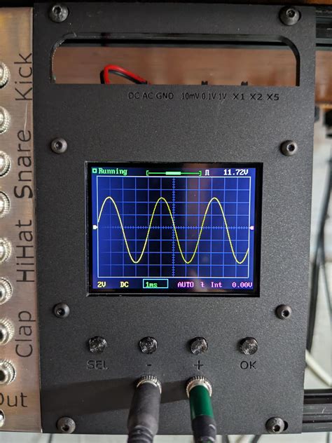 Simple Eurorack Oscilloscope R Synthdiy