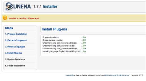 Error Installation Stopped Need Which Dir To Chmod 777 Kunena