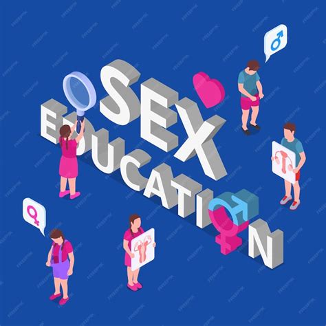 Free Vector Sex Education Isometric Concept With Internal Organs And Gender Symbols Vector