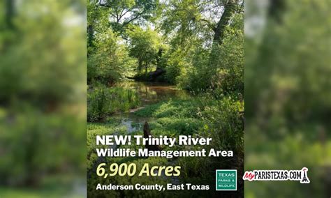 Texas Parks And Wildlife Department Acquires First New East Texas