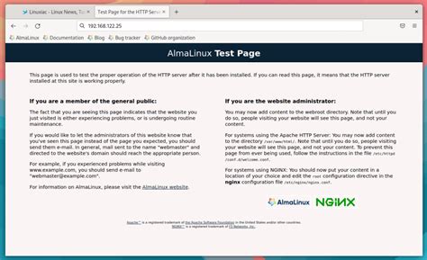 How To Install Nginx Mariadb And Php On Almalinux 9