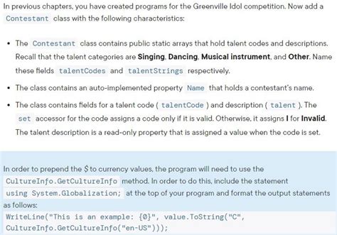 solved in previous chapters you have created programs for