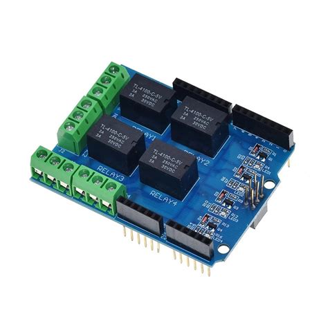 4 Independently Dc5v Relays Module For Multiple Device Control