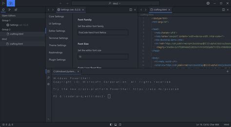 fonts doesn t render properly in lapce · issue 940 · lapce lapce · github