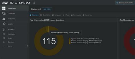 Eset Inspect Learn Mode Not Working Eset Inspect On Prem Detection And Response Eset
