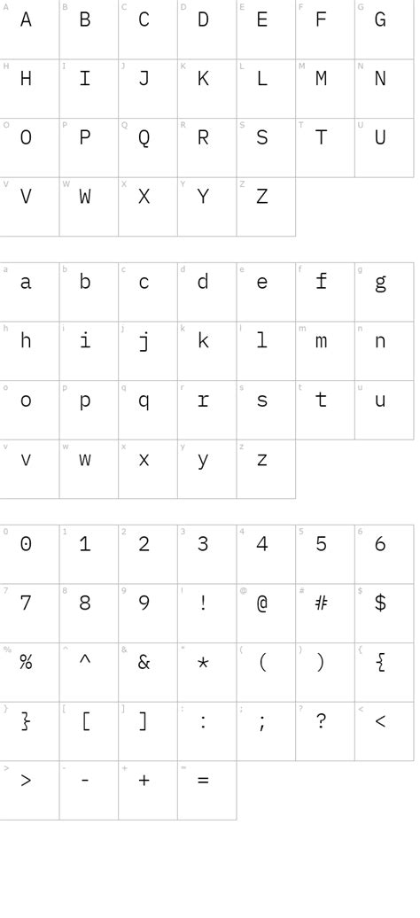 Download IBM Plex Mono Light Font Free Font Download FontPalace Com