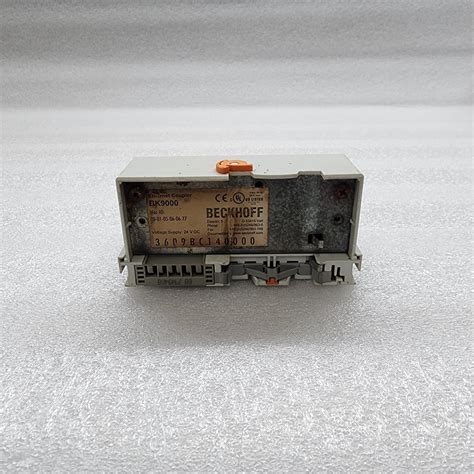 Beckhoff Bk9000 Ethernet Coupler 24vdc