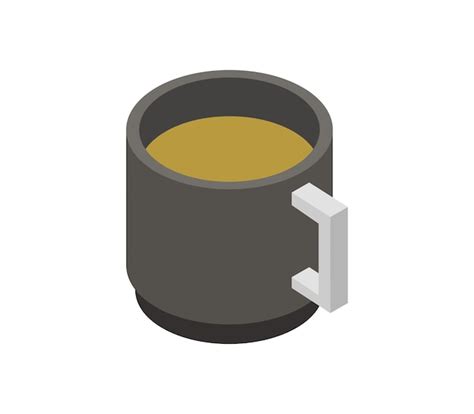 Premium Vector Isometric Tea Cup