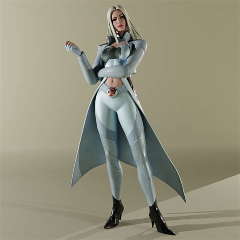 Archivo Stl Emma Frost Skin Fortnite Figure 🗿 ・diseño De Impresora 3d