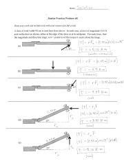 Statics Problem Solutions Pdf Statics Practice Problem Course Hero