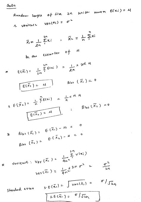 [solved] 3 20pt suppose we have a random sample size of 2n from a