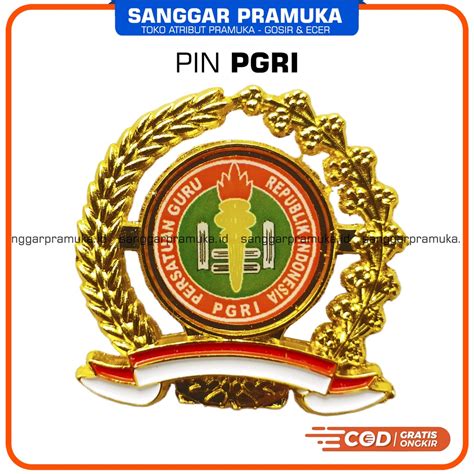 Jual Pin Pgri Pin Guru Pin Persatuan Guru Republik Indonesia Pin
